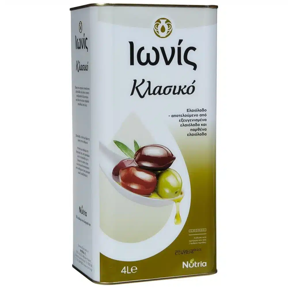 Ionis Classic Olive Oil 4L / Ιωνίς Ελαιόλαδο Κλασικό | Greek Market