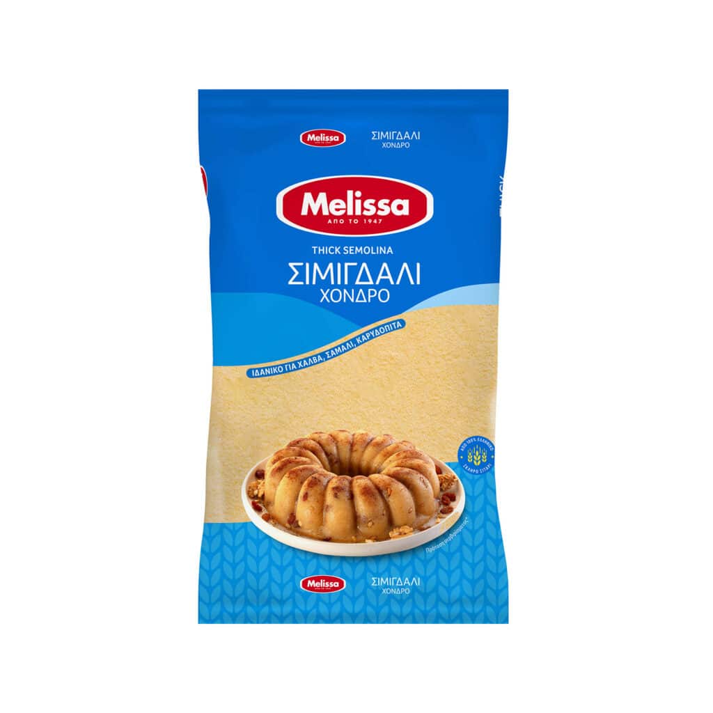 Melissa Thick Semolina / Σιμιγδάλι Χονδρό 500g