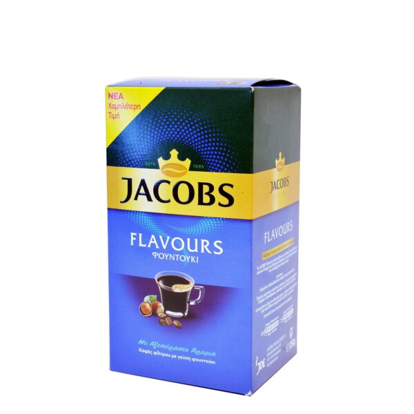 Jacobs Flavours Filter Coffee Hazelnut / Καφές Φίλτρου Φουντούκι 250g