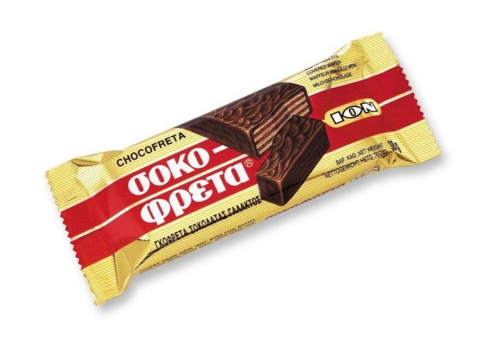 Ion Sokofreta Milk Chocolate Wafer / Σοκοφρέτα 38g
